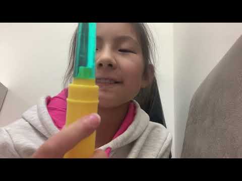 Me eating a push pop at BALLET