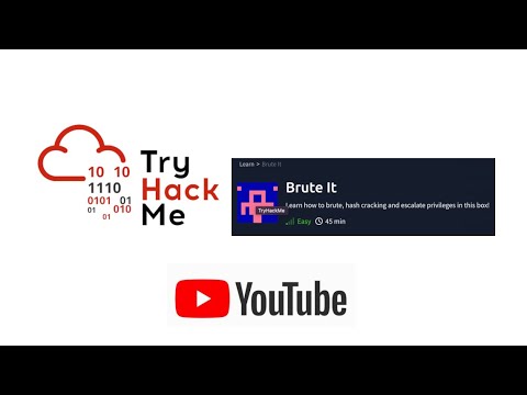 Tryhackme - Brute It - YouTube
