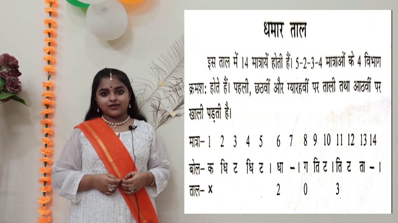 Dhamaar taal|padanttutorial|thah| dugun|tigun|chaugun|KATHAk| MUSIC ...