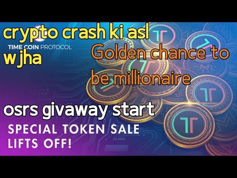 crypto currency Golden chance and osrs givaway start - YouTube
