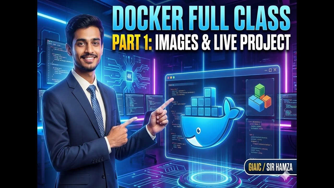 Docker Images Explained by Sir Hamza | GIAIC Friday Class | Part 1 ...