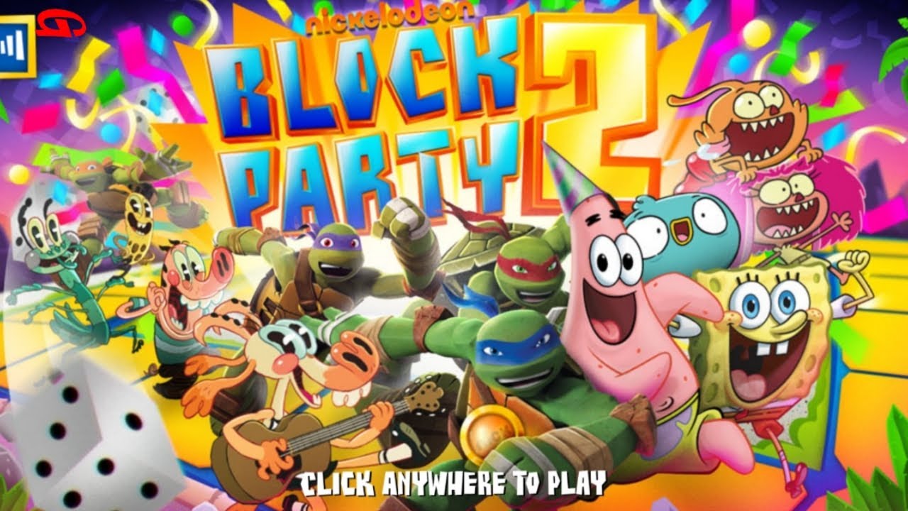 SpongeBob SquarePants: Nickelodeon Block Party 2 - YouTube