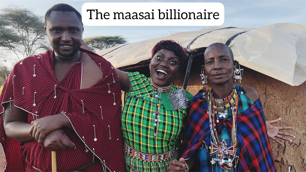 Meet The Maasai Billionaire at Age 30 - YouTube