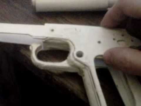 homemade paper 1911 - Update 1 - The Frame - YouTube