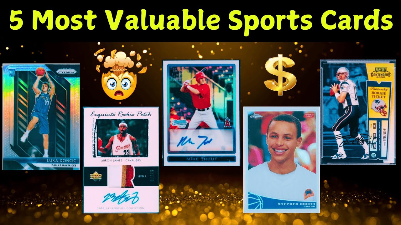 The 5 Most Valuable Modern Sports Cards (That Aren’t 1-of-1s) - YouTube