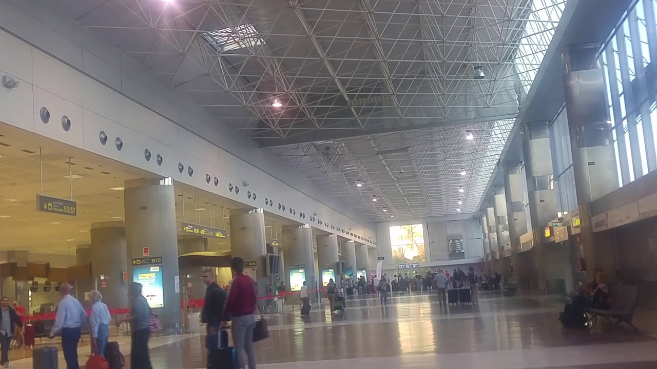 Inside Tenerife South Airport - YouTube