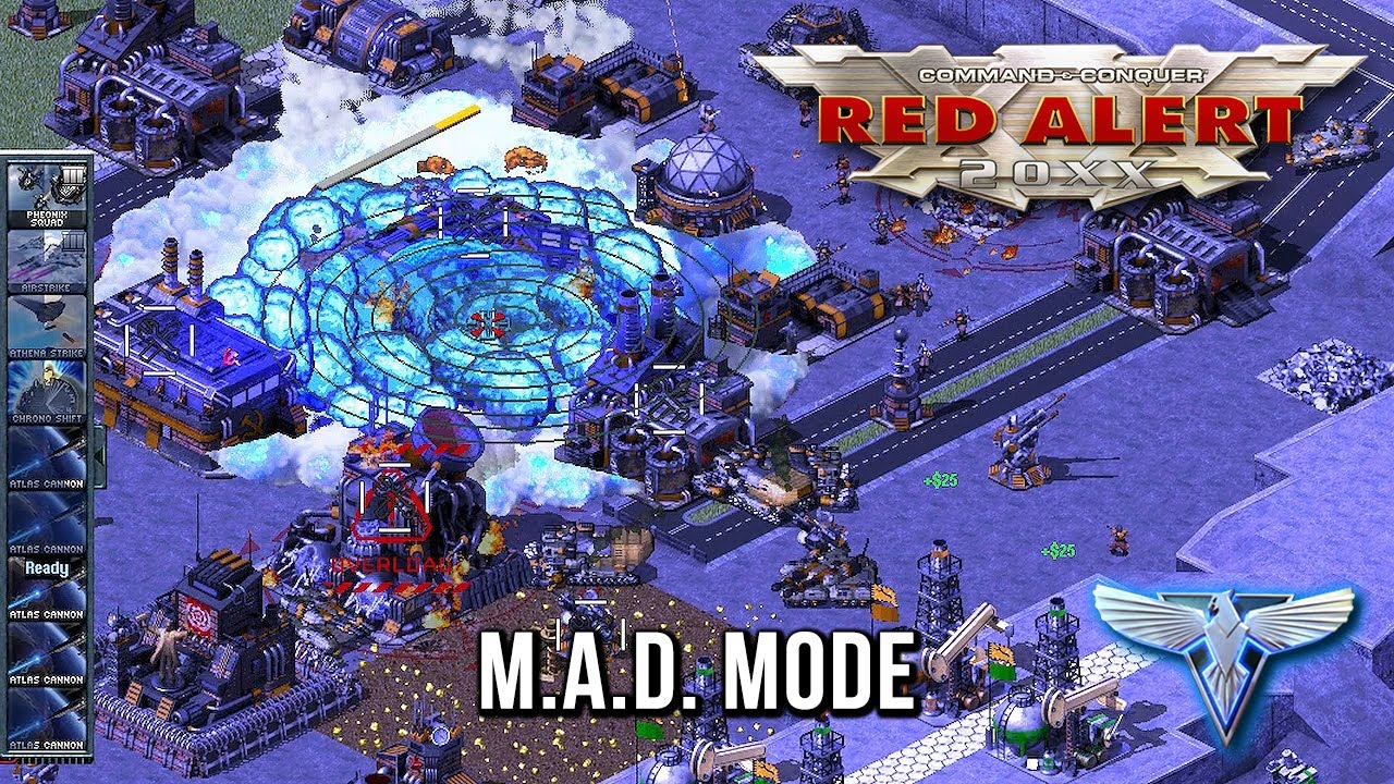 Red Alert 20XX 1.0.7 - M.A.D. Mode with the Allied Nations - YouTube