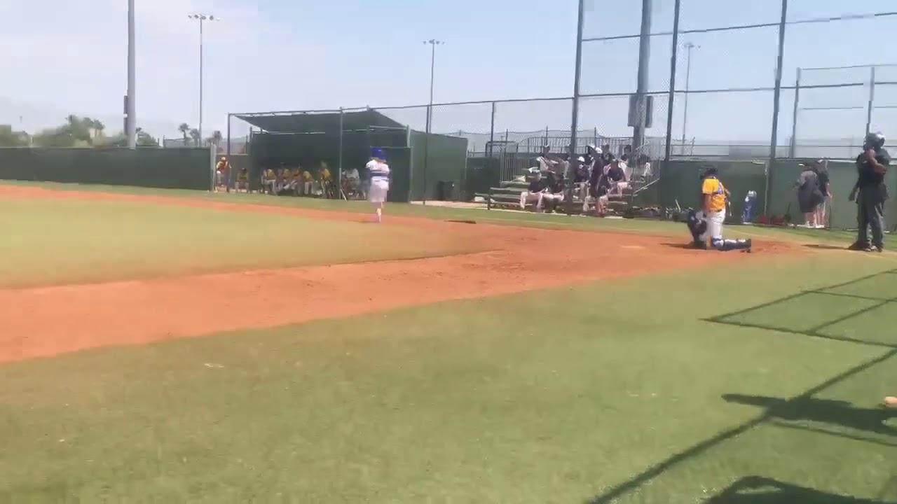 Homerun over right center field - YouTube