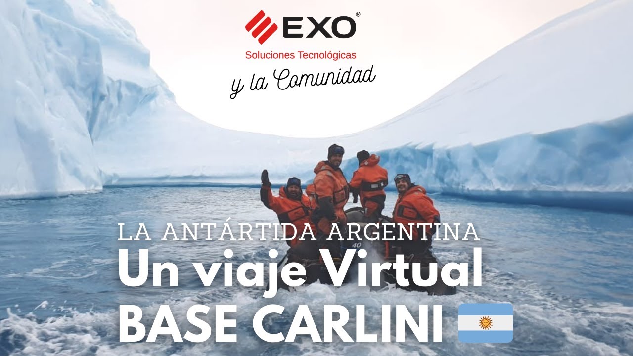 Viaje virtual a la Antártida Argentina, Base Carlini - YouTube