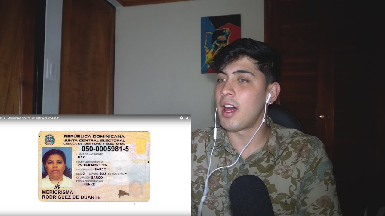 (REACCION) Duki - Mericrisma (MotorJom dirtymix) prod.sark0 - YouTube