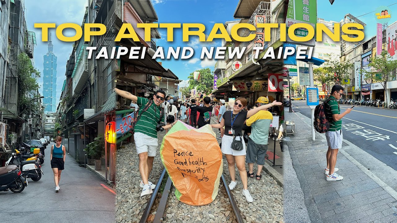 Top 9 Attractions in Taipei and New Taipei - YouTube