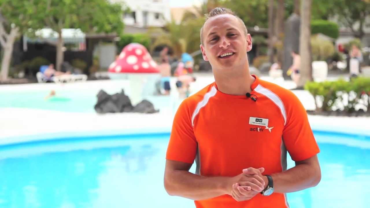 Arbeit als Hotel Animateur in Spanien - YouTube