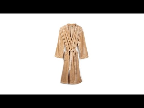 Concierge Collection Soft Cozy Men's Robe - YouTube