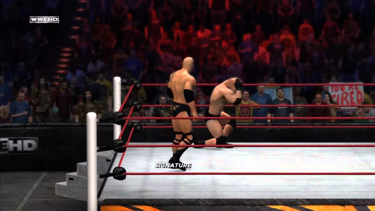 The Rock VS Goldberg WWE 12 xbox 360 - YouTube