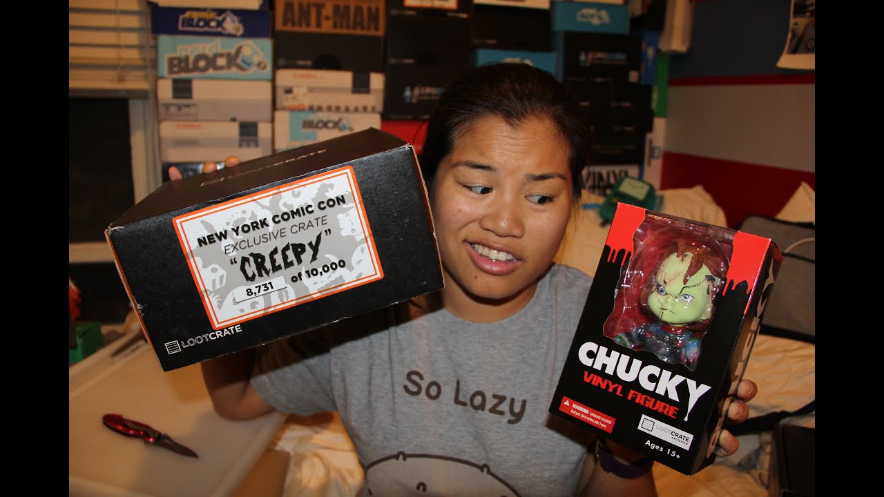 2015 NY Comic Con Loot Crate - [Creepy] - YouTube