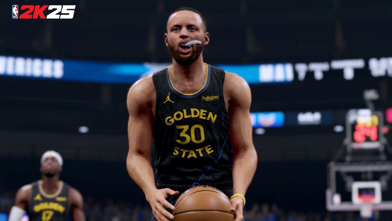 NBA 2K25 First Look Gameplay (Next Gen) Warriors vs Mavs | NBA 2K25 ...