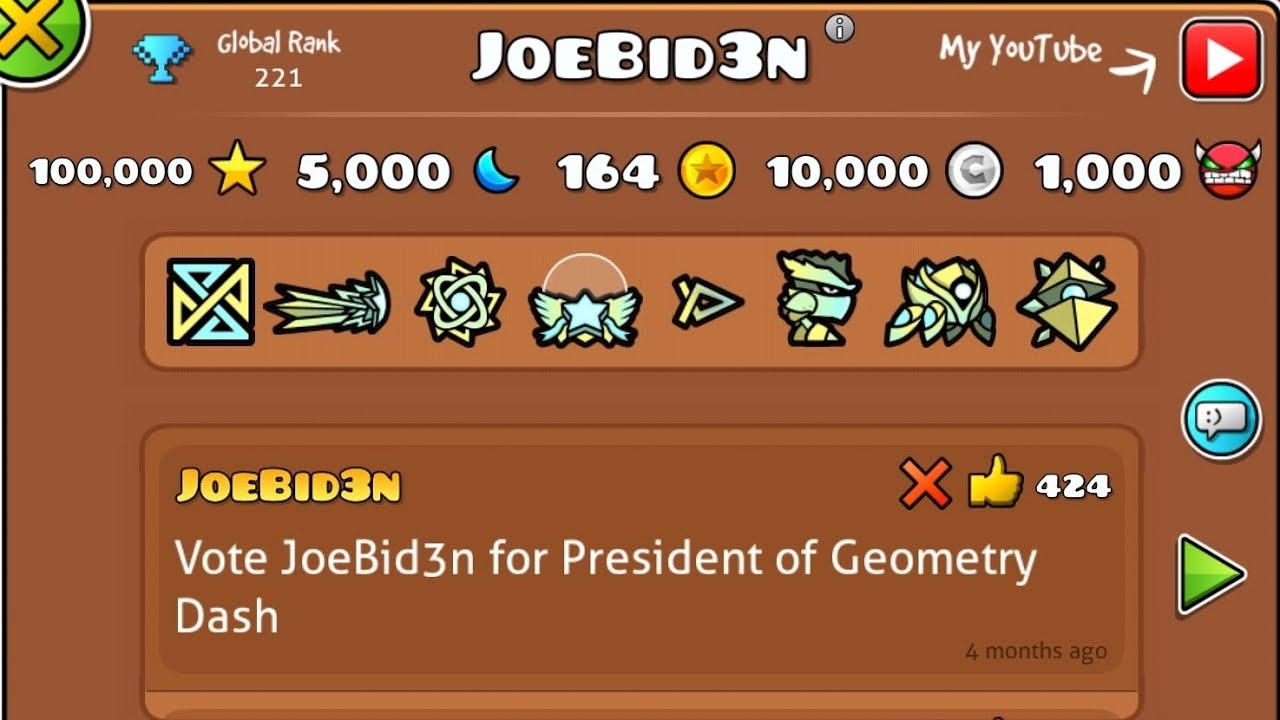 (100000 Stars, 1000 Demons) Buoy Base by NateFH - Geometry Dash - YouTube