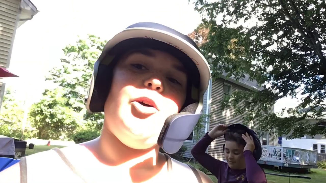 How many balls you miss you get shot that many times with a nerf gun!⚾️ ...