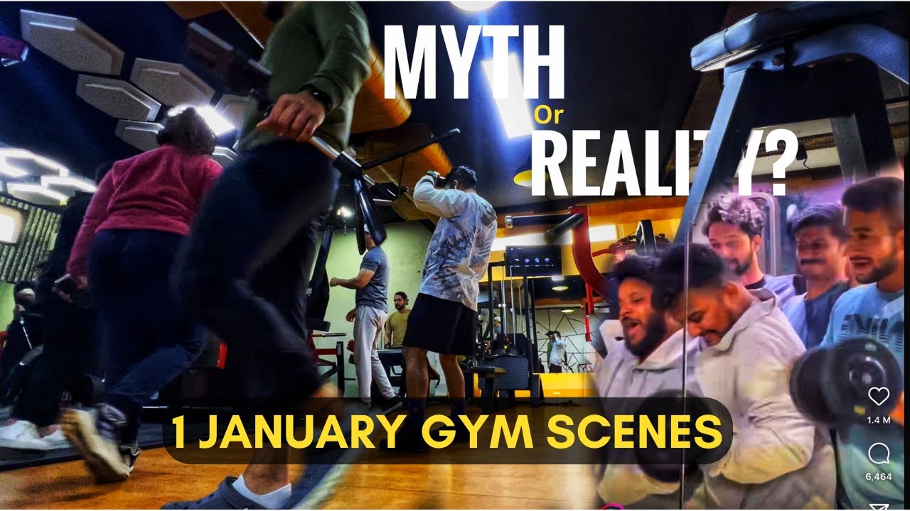 First January Gym Crowd memes check || Myth or Reality? || Let's find ...
