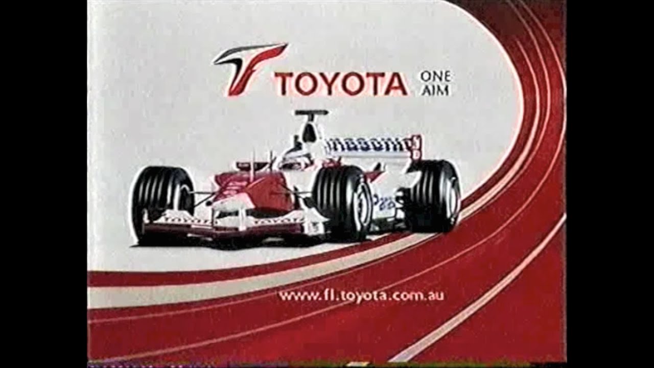 Toyota F1 commercial (2003) - YouTube