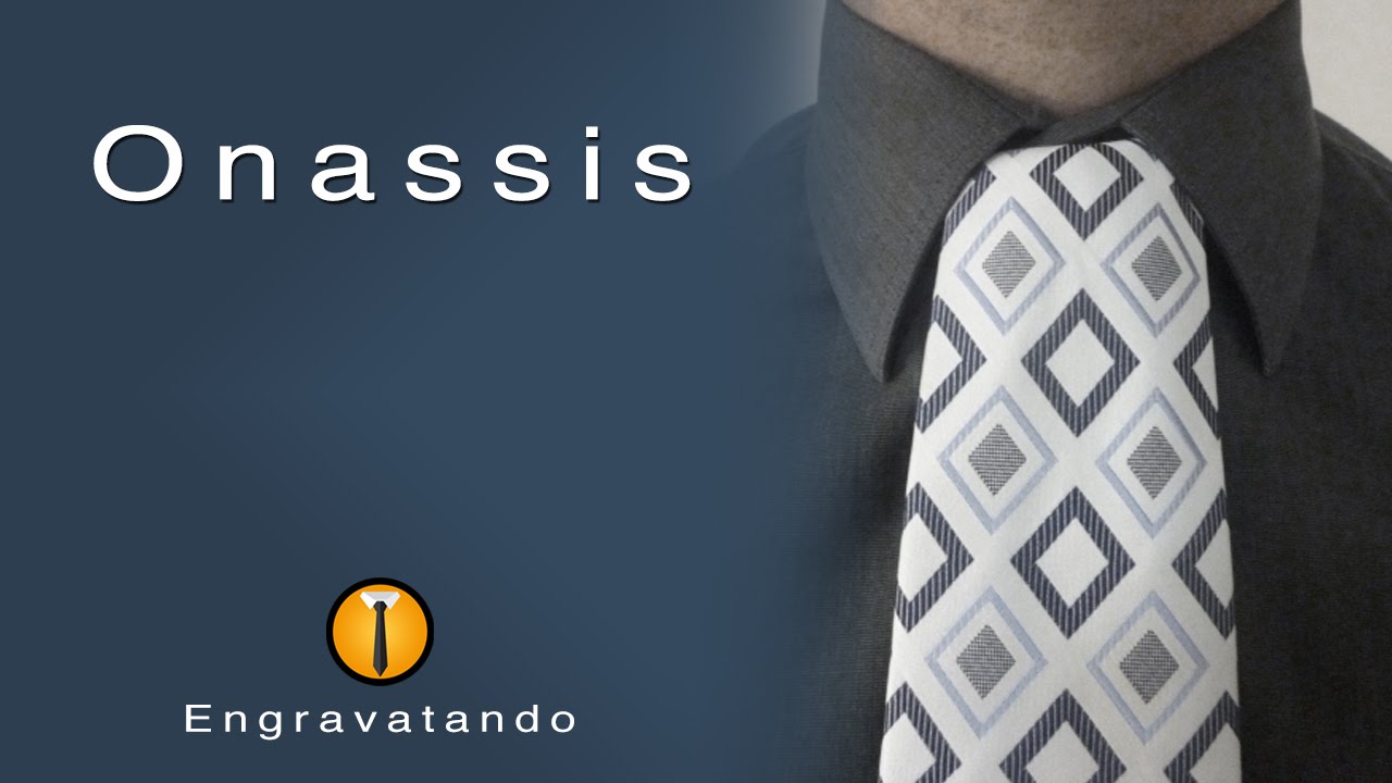 Tutorial de Gravata | Nó Onassis - YouTube