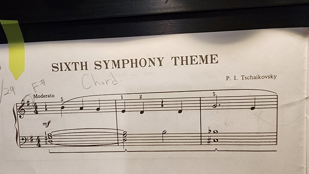 Sixth Symphony Theme - Tchaikovsky - YouTube