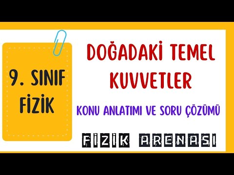 DOĞADAKİ TEMEL KUVVETLER | KONU ANLATIMI | 9. SINIF FİZİK