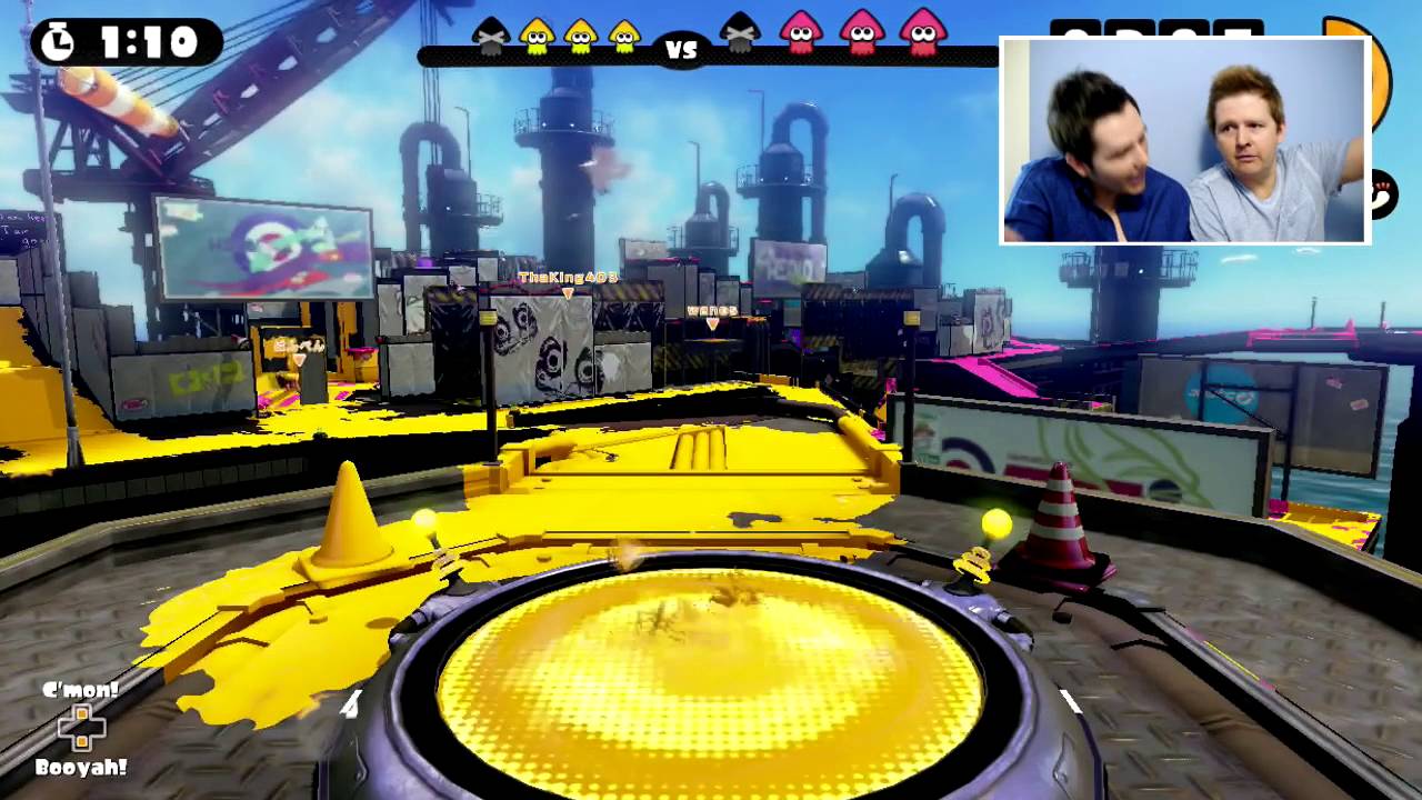 Splatoon: Saltspray Rig Online Match - YouTube