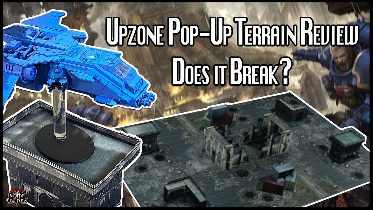 Up-Zone Pop-Up Terrain Review | Does it break? - YouTube