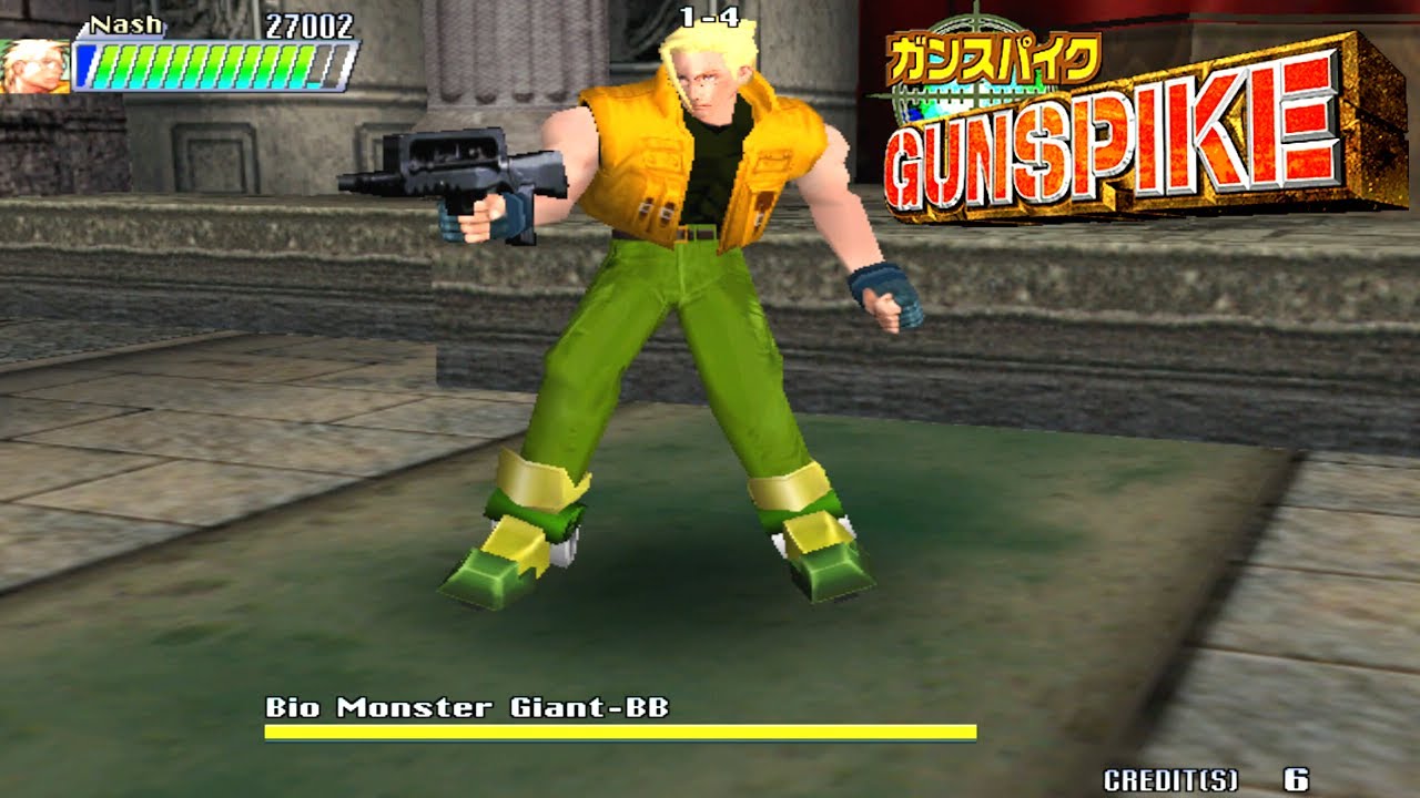 Gunspike AKA Cannon Spike - Arcade Shooter (Psikyo 2000) - YouTube