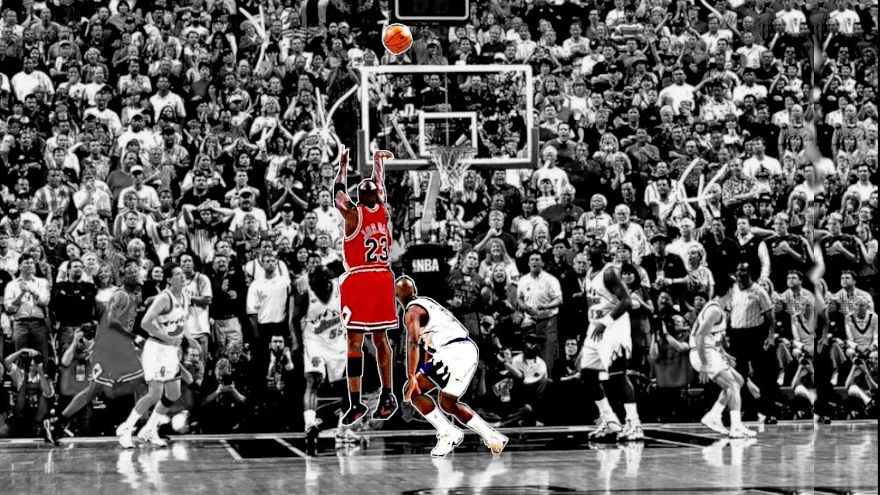 Breaking Down Michael Jordan's Last Shot as a Chicago Bull - YouTube
