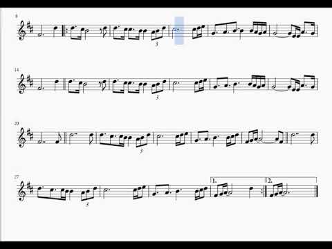 ASLA VAZGEÇEMEM-TARKAN- KLARNET NOTALARI