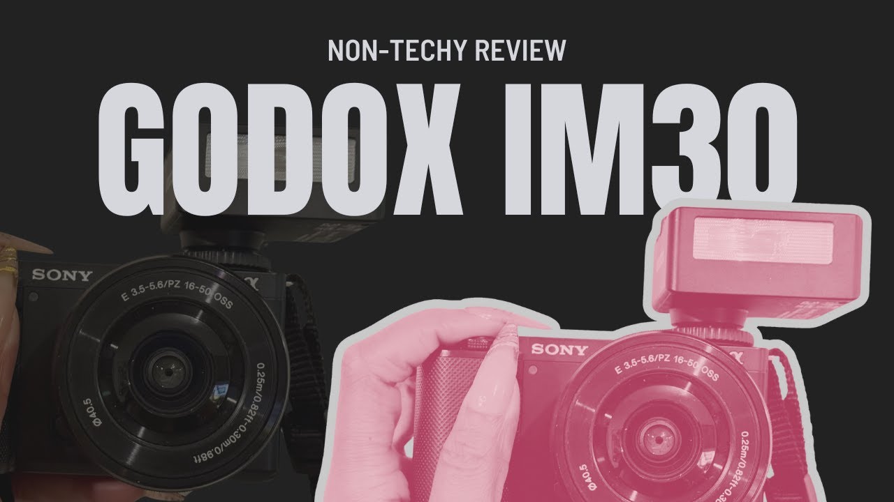 Godox IM30 Flash Review: How It Works with the Sony ZV-E10 (+ Sample Shots!) - YouTube