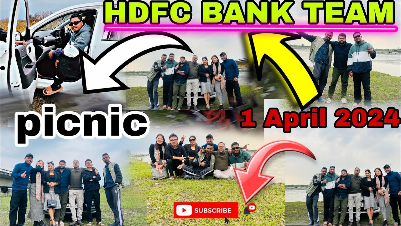 HDFC BANK STAFF PICNIC // 1 april 2024 - YouTube