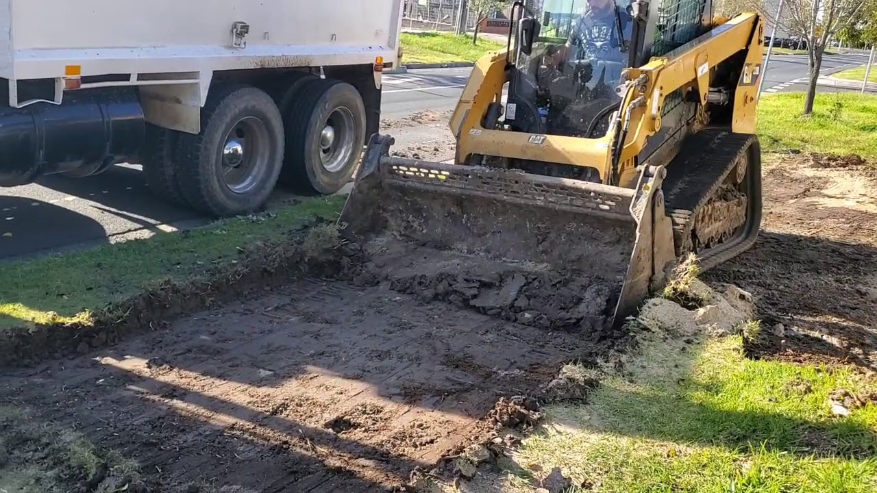 Bobcat landscape - YouTube