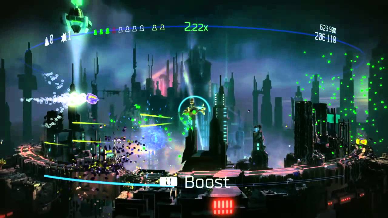 RESOGUN Gameplay - YouTube