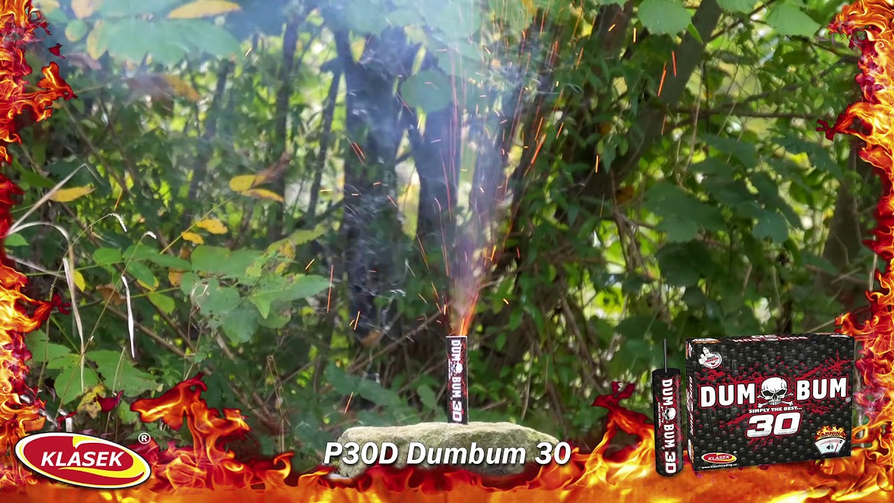 P30D Dumbum 30 von Klasek Feuerwerk - YouTube