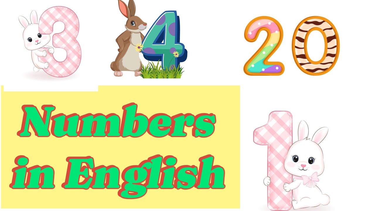 Speaking Numbers in English - YouTube