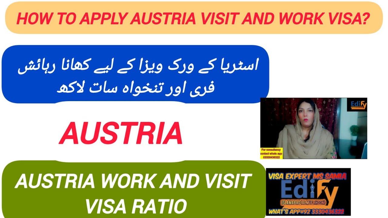 How to apply Austria work visa and visit visa complete details ...
