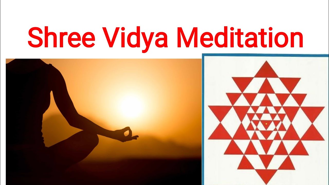 Shree Vidya Meditation | The Most Powerful Meditation Tratak exercise ...