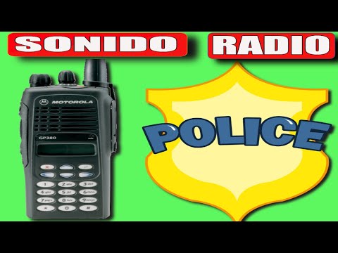 🚨 Sonido de RADIO de POLICIA Cambio / Radio POLICIAL SONIDO /