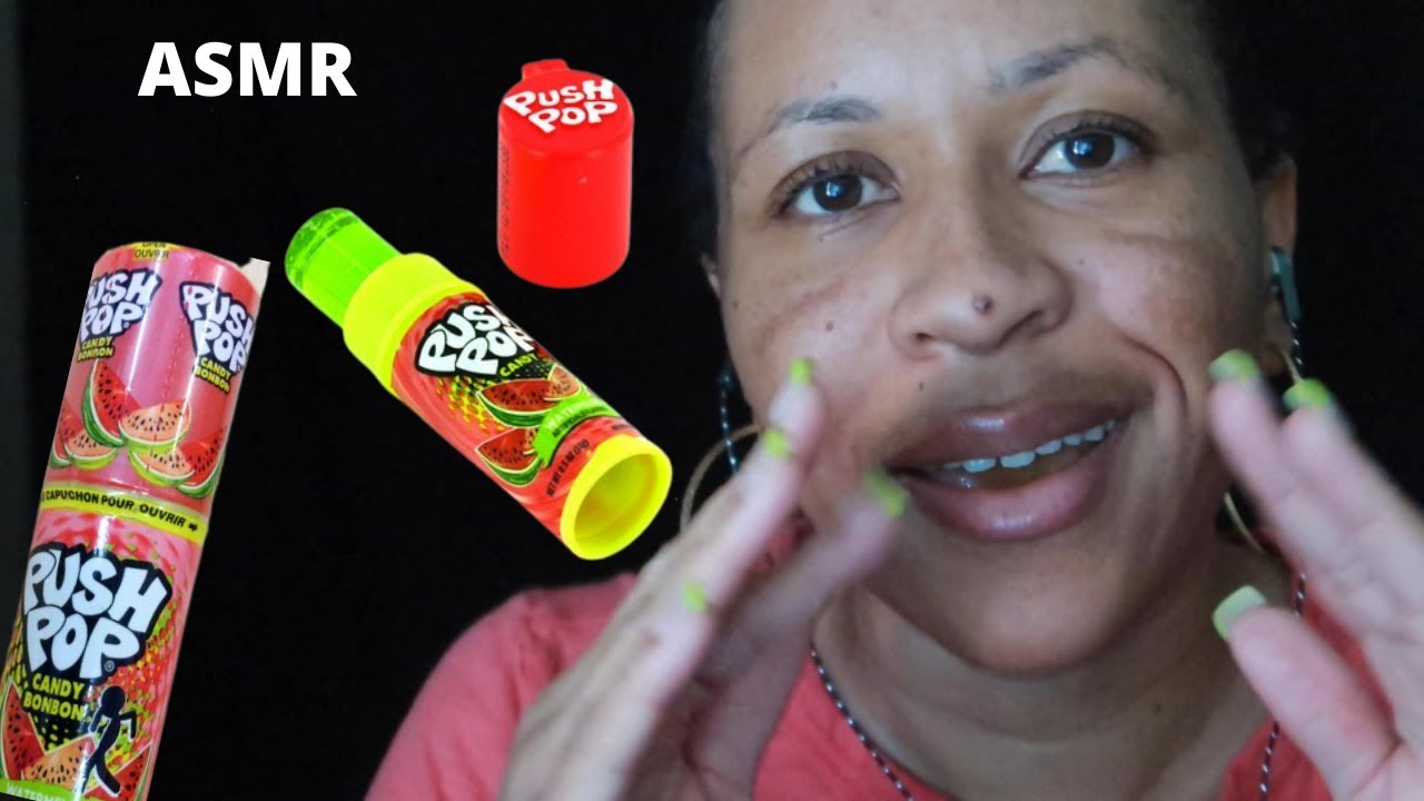 ASMR | PUSH POP CRUNCH & SMACKING EATING SOUNDS - YouTube