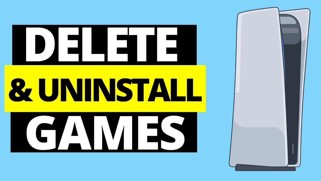 How To Delete Games On PS5 & Uninstall from Hardware - YouTube