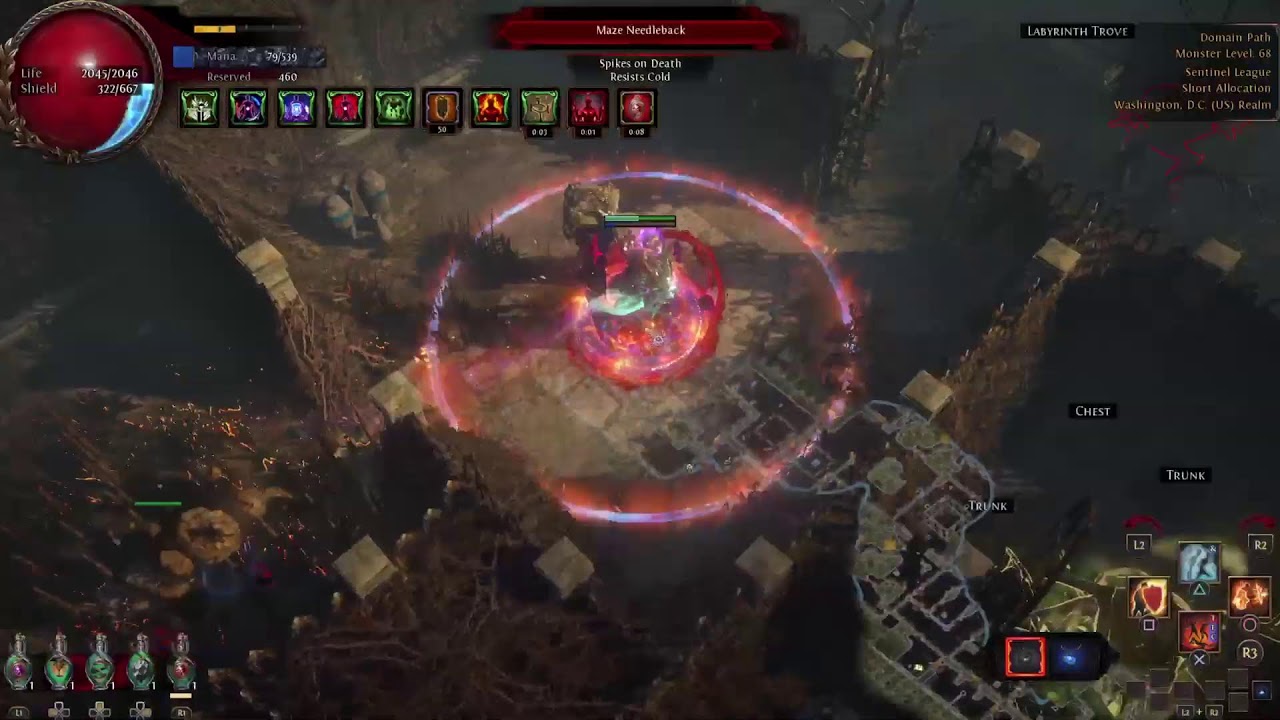 Righteous Fire Inquisitor leveling - YouTube