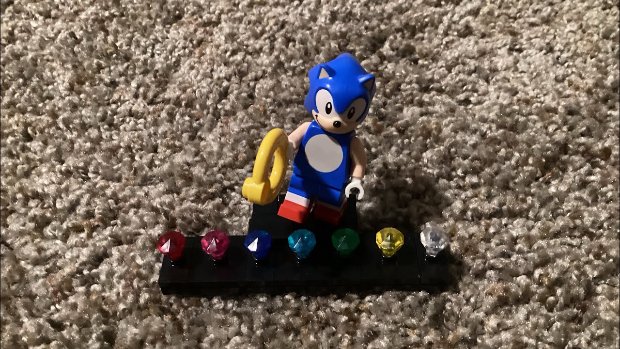 Sonic running through a course! | Stop Motion Animation - YouTube