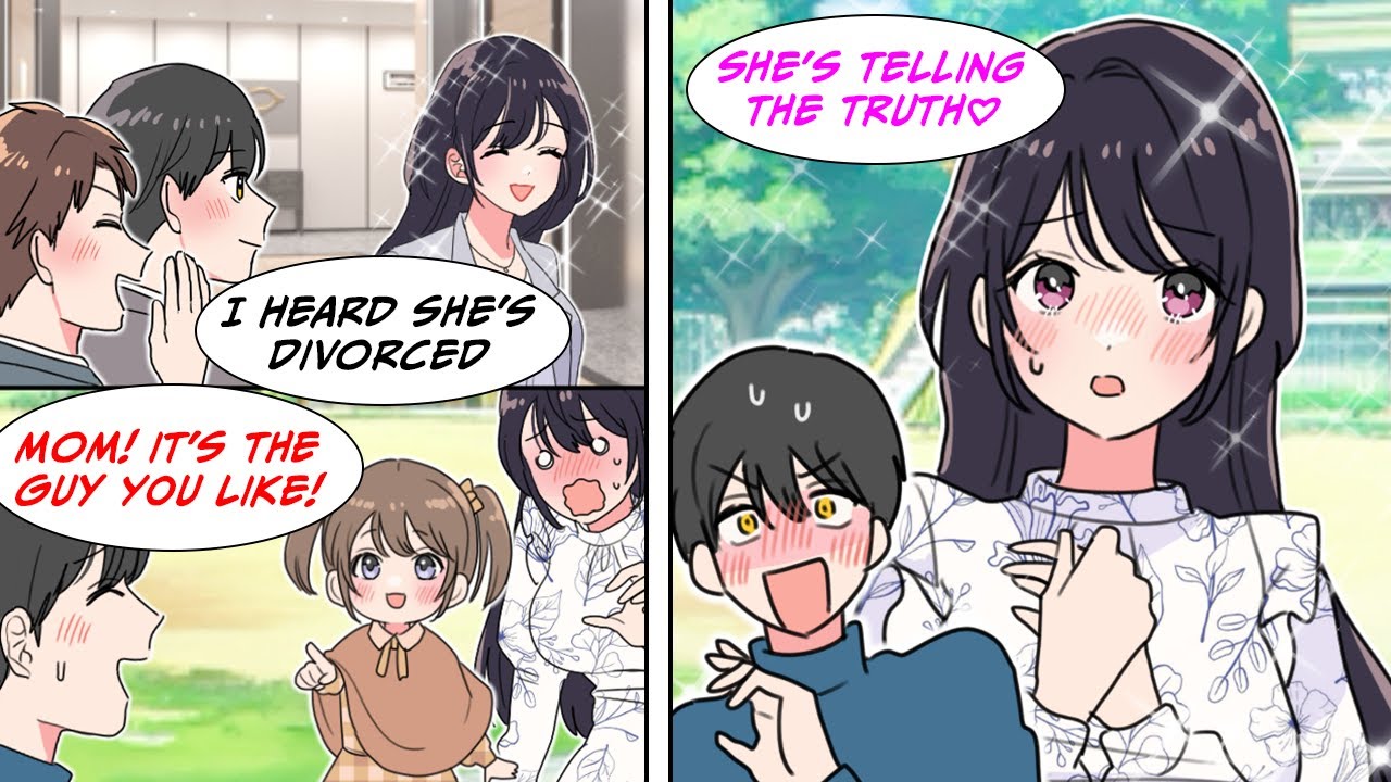 [Manga Dub] I like my gorgeous divorced boss… but her daughter said ...