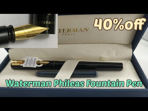 NOS Waterman Phileas Fountain Pen | #fountainpen #fountainpenink # ...