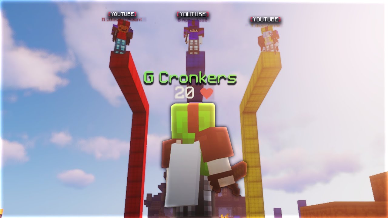 Pika Bedwars With 4 YOUTUBE Ranks! - YouTube