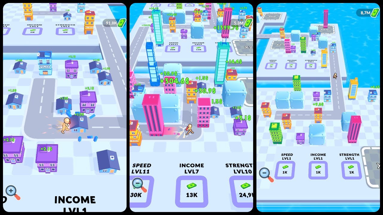 City Puncher Gameplay Android (Download Game) - YouTube