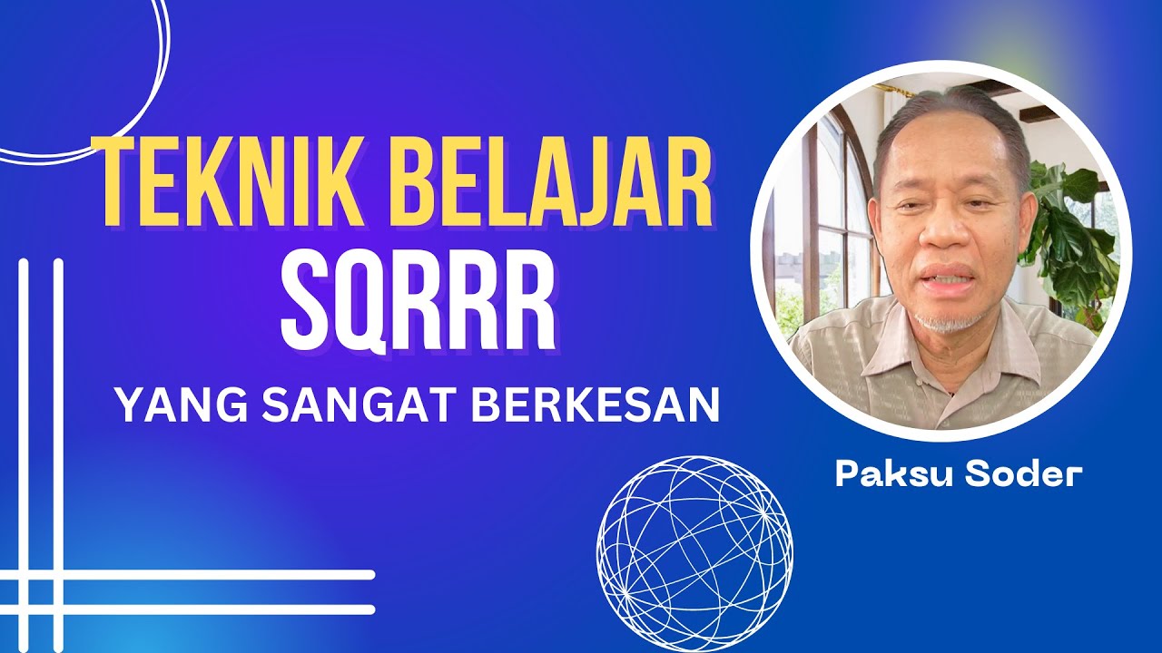 Teknik Belajar SQRRR Yang Sangat Berkesan - YouTube